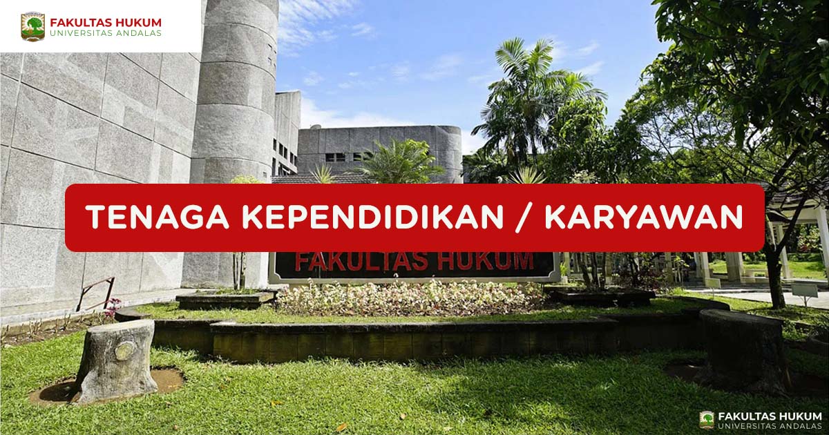 Karyawan Terbaru Hari ini FH Unand